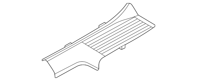 85885-T6000-NNB - Rear Sill Plate 2021-2024 Genesis GV80 | Hyundai ...
