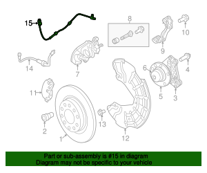 2013 Dodge Dart ABS Sensor 68082090AC | Mopar Parts Canada