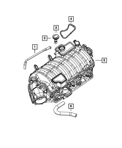 Crankcase Ventilation for 2021 Jeep Wrangler | Mopar Estores