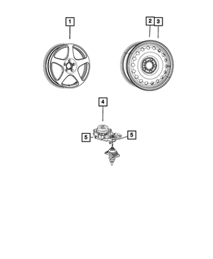 2021-2025 Jeep Steel Wheel 04755313AB | Mopar eStore