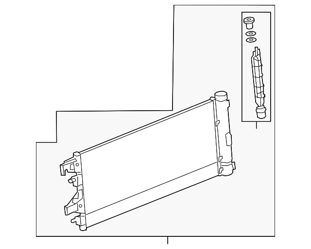 2021-2024 GM Air Conditioning Condenser 87823301 GM | GMPartsDirect.com