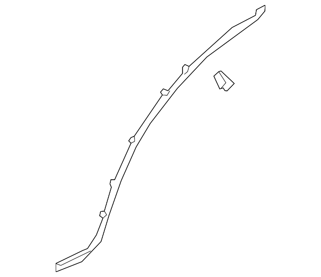 257-730-14-01 - Rear Seal 2019-2020 Mercedes-Benz | Mercedes-Benz USA Parts