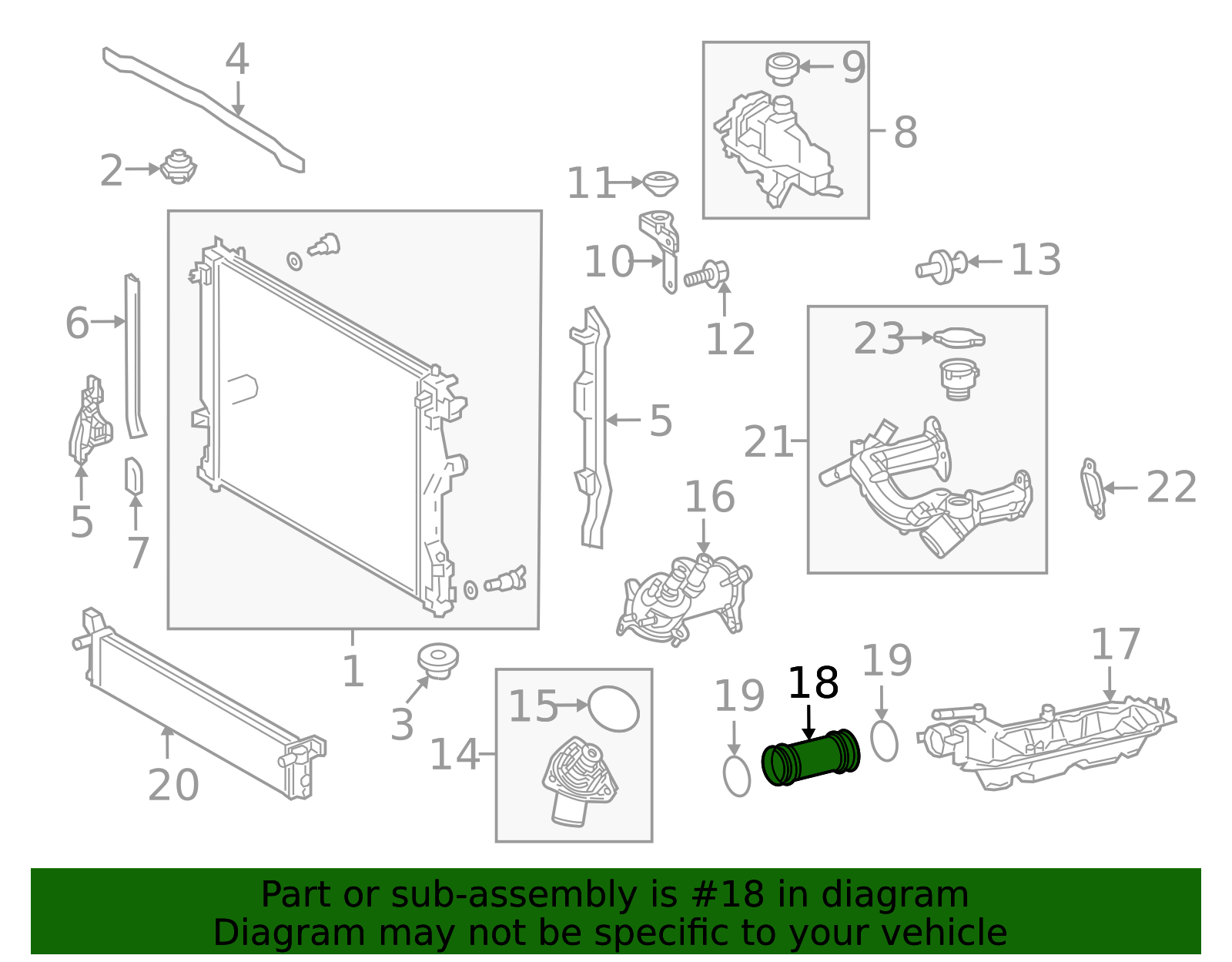 16322-0S010 - Engine Coolant Pipe 2018-2024 Lexus LC500 | AutoNation Parts