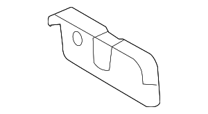 2011-2014 Volkswagen Touareg Blank Cover Retainer 7P6-853-231 | OEM ...