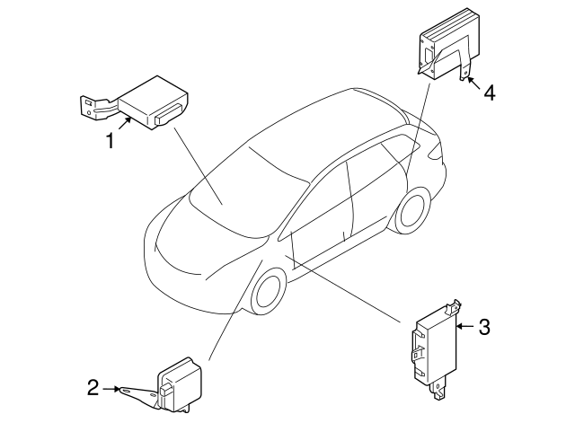 2007-2009 Mazda CX-9 Body Control Module TD11-67-560D | TascaParts.com