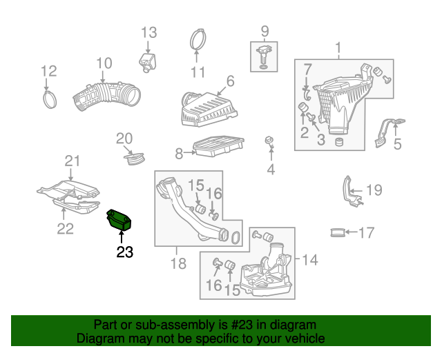 17263-R40-A00 - Guide Plate 2008-2010 Honda Accord | Honda Parts Online