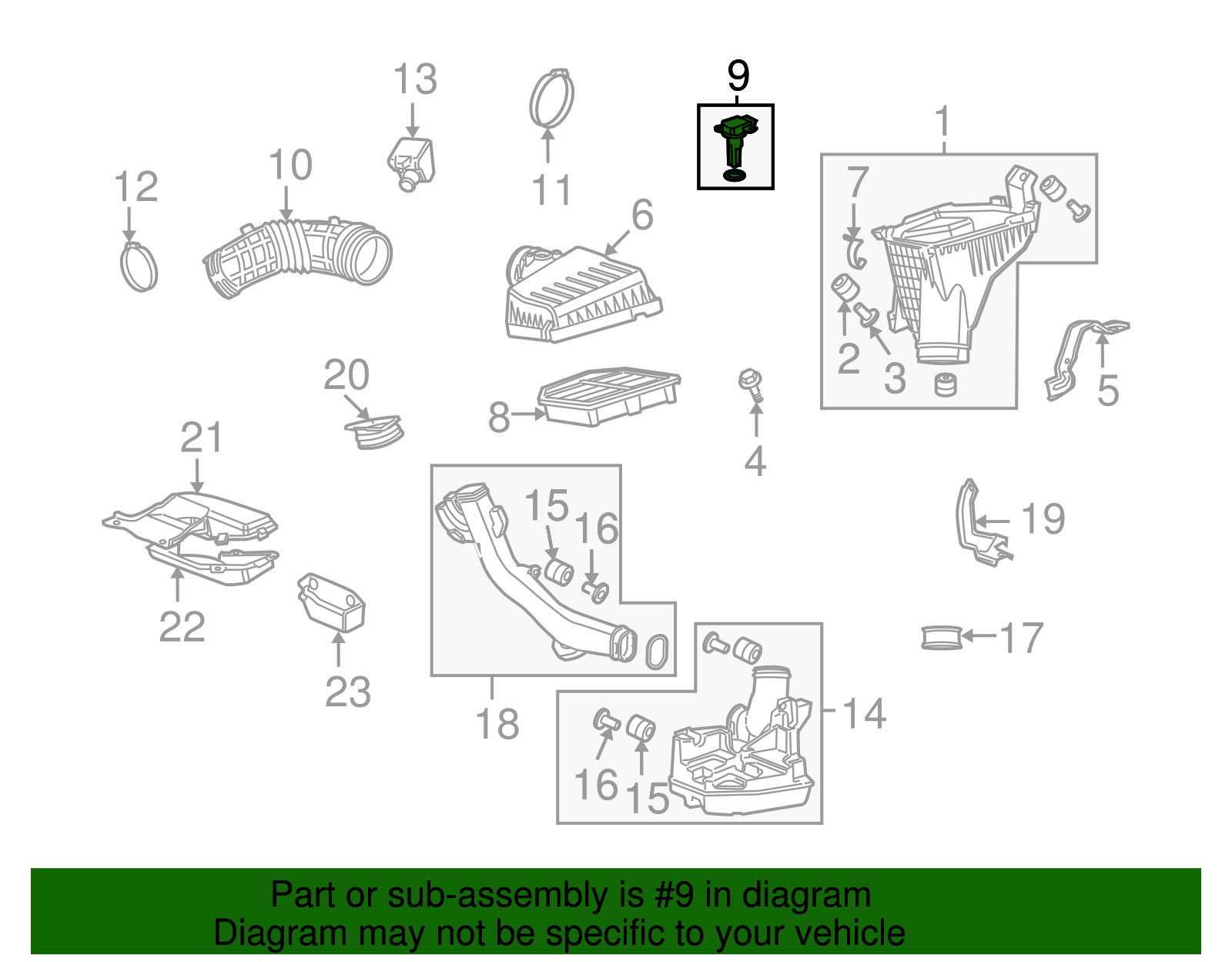 37980-RLF-013 - Mass Air Flow Sensor 2008-2021 Honda | AutoNation Parts