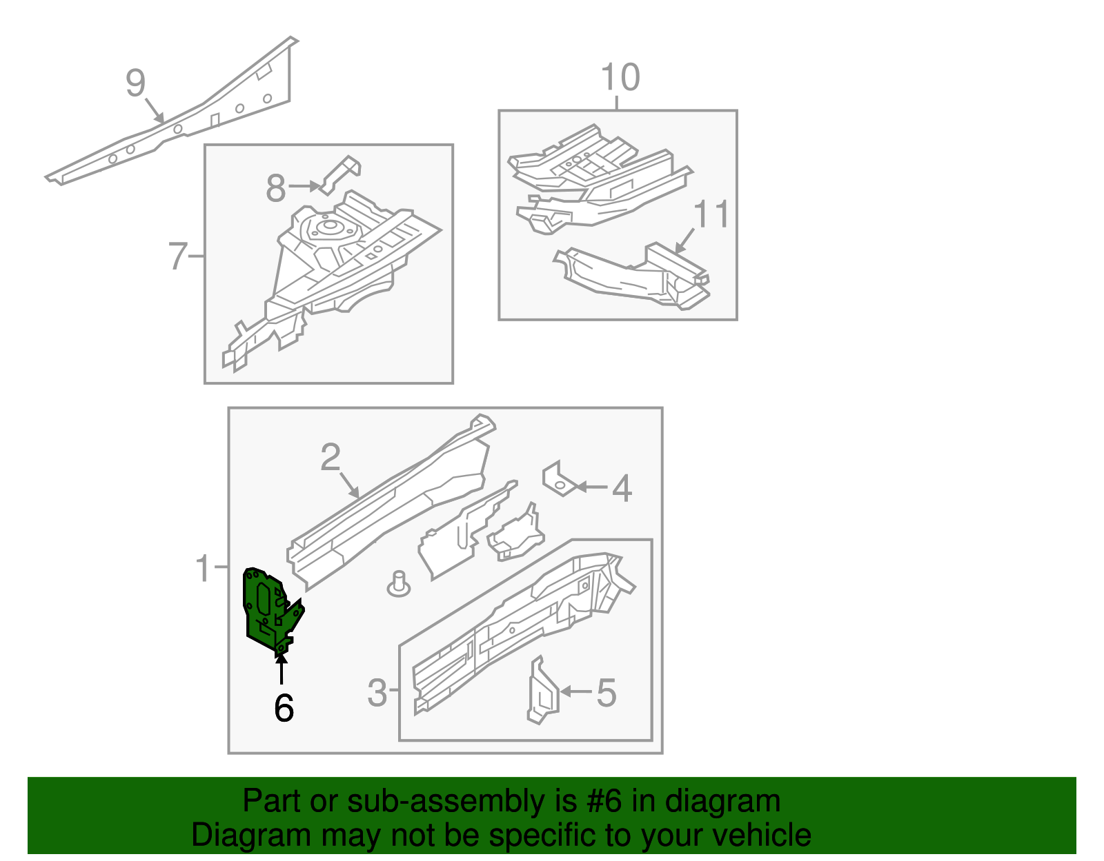 2013-2023 Mazda Bumper Bracket KD53-53-18XA | RealMazdaParts.com