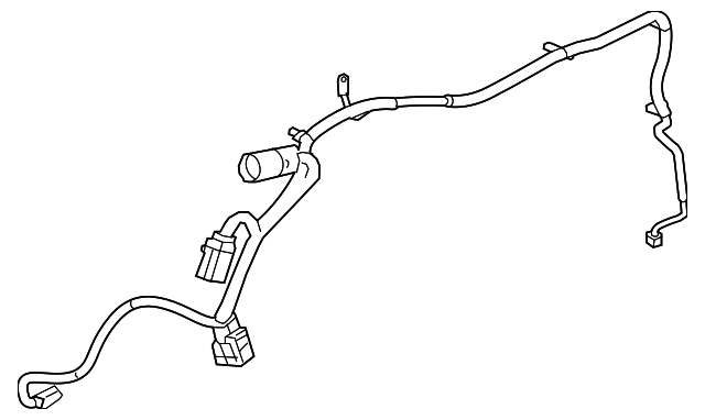 2021-2025 Chevrolet Malibu Engine Cooling Fan Wiring Harness 84766913 ...