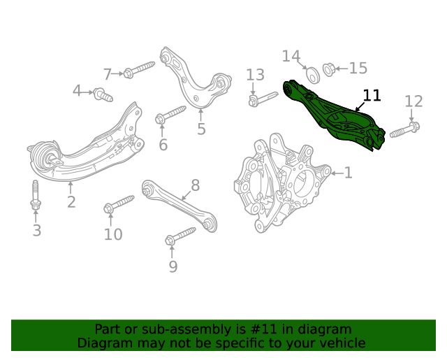 52355-T22-A01 - Suspension Control Arm 2022-2023 Honda Civic ...