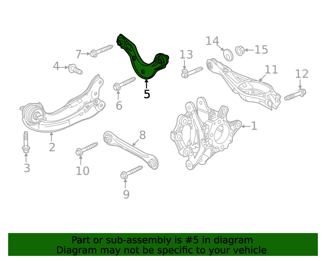51360-T20-A00 - Lower Control Arm 2022-2024 Honda Civic | Honda Parts ...