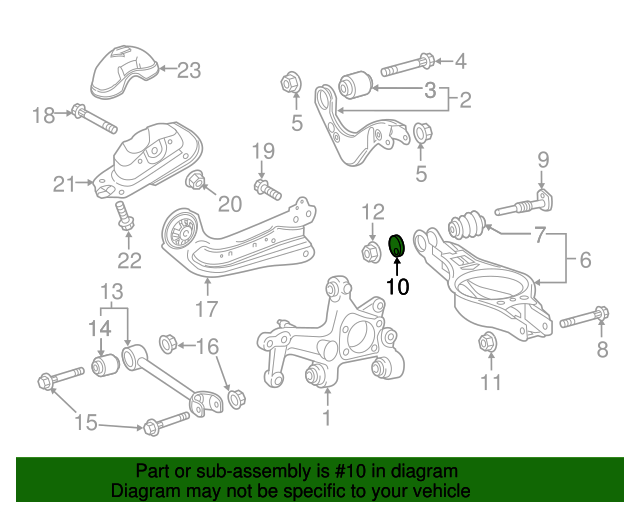 48198-07010 - Lower Control Arm Adjust Cam - 2016-2022 Toyota | OEM ...