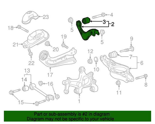 2016-2022 Toyota Upper Control Arm 48770-47010 | OEM Parts Online