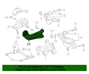 Toyota - 48760-02020 - Trailing Arm - 2016-2024 Toyota | Nucar Toyota Parts
