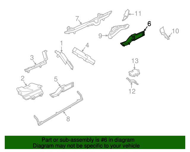 2018-2021 Volvo XC60 Seal 32239486 | TascaParts.com