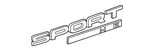 Genuine OEM Nameplate Part# LR133760 Fits 2020-2022 Land Rover Range ...