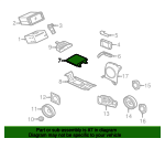 2007-2021 Mitsubishi Amplifier 8701A382 | MitsubishiParts.com