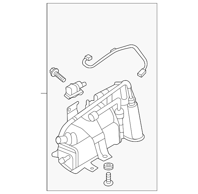 LR146881 - Vapor Canister - 2020-2022 Land Rover | Land Rover Lake Bluff