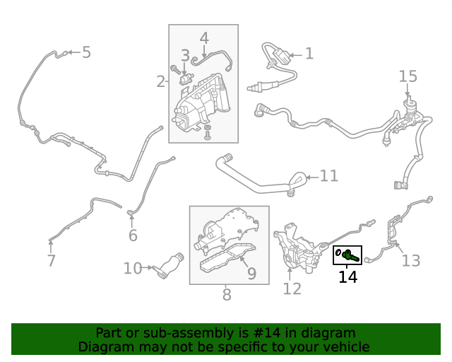 2018-2023 Land Rover Vacuum Hose Connector LR148195 | JaguarParts.com