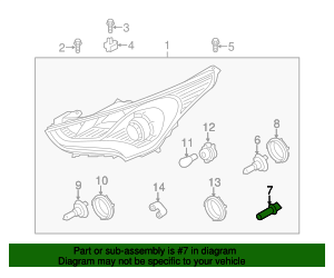 92161-2E000 - Socket - 2009-2020 Hyundai | OEM Parts Quick