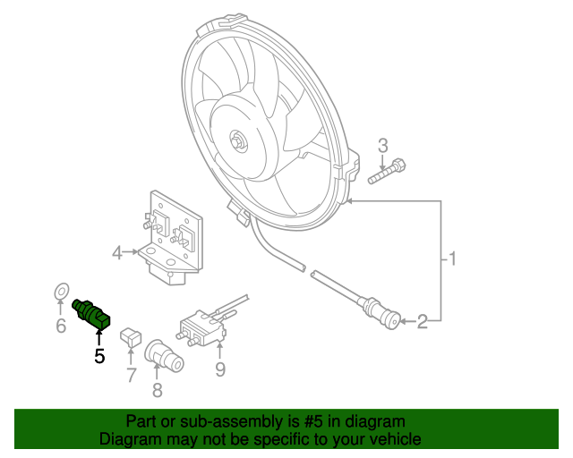 1998-2005 Volkswagen Passat OEM NEW 1998-2005 VW Volkswagen Passat GLS ...
