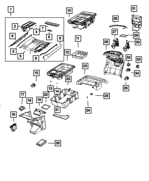 Consoles for 2022 Ram 1500 | Mopar America