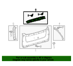 67939-08020-B0 - Window Trim - 2011-2014 Toyota Sienna | OEM Genuine ...