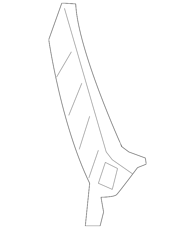 71152-T6Z-A00 - Base Garnish (R) - 2017-2020 Honda Ridgeline | Honda ...