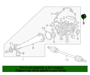 2017-2020 GM Suspension Cross-Member Insulator 22984678 | TascaParts.com