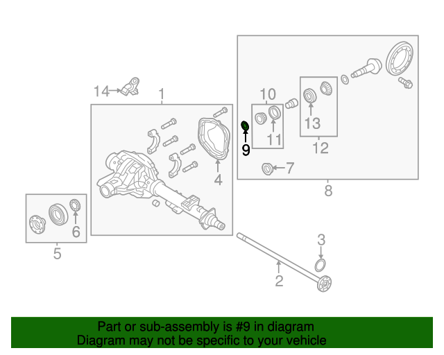 2011-2016 Ford Slinger bc3z4670a | TascaParts.com
