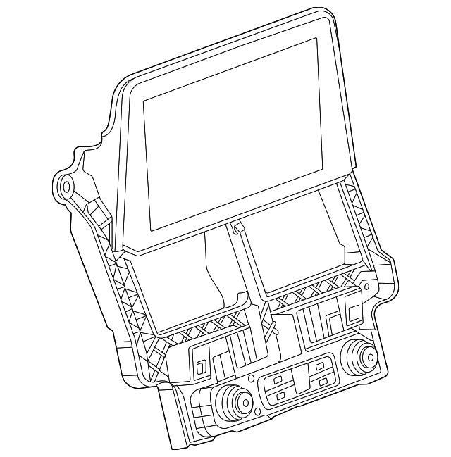 2021-2022 GM Display Unit 84805425 | TascaParts.com
