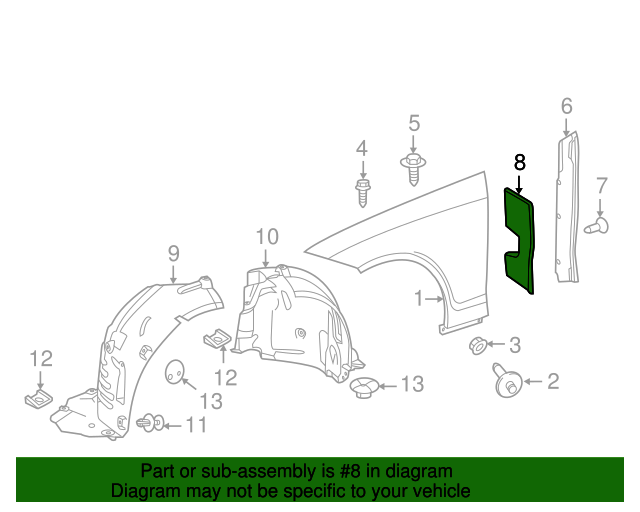 2006-2015 Mercedes-Benz Absorber 204-885-32-37 | Mercedes-Benz Parts