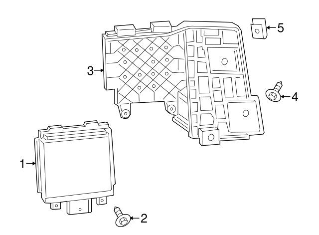 2011-2025 Ford Side Bracket Retainer Nut W715197-S439 | Dealer Auto Parts