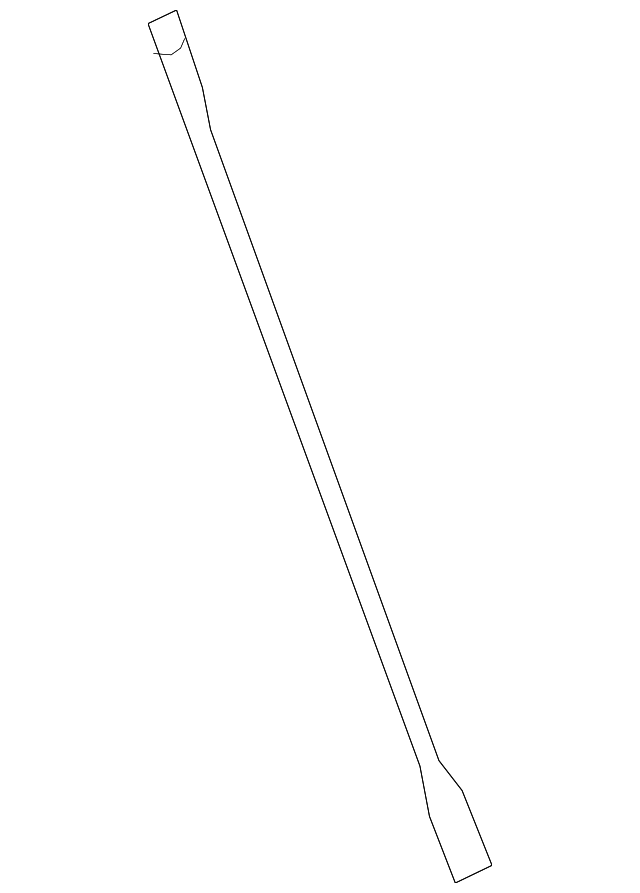 84257486 - Front End Sheet Metal Diagonal Brace 2021-2024 GM ...