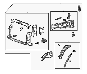 86790625 - Support Assembly - 2021-2024 GM | Buy GM Parts