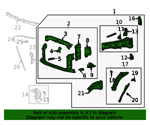 2021-2024 GM Support Assembly 86790625 GM | GMPartsDirect.com