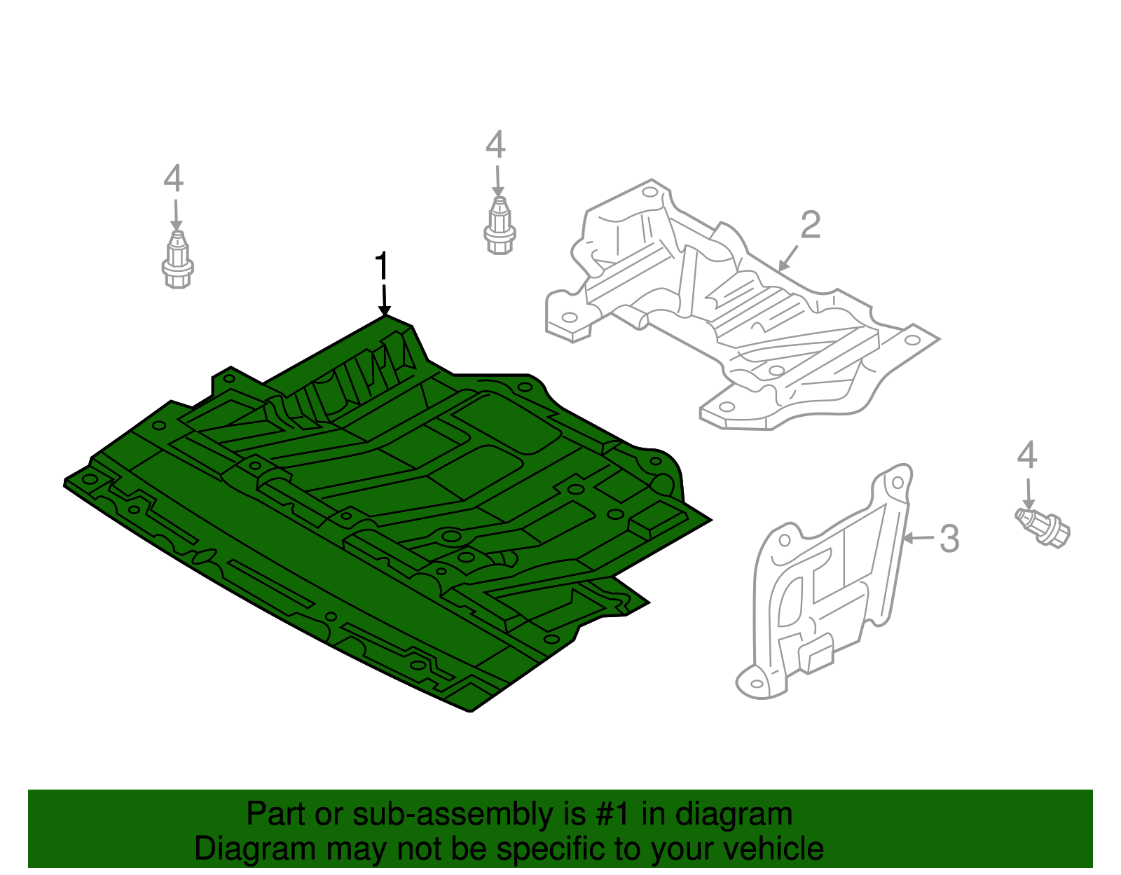 2003-2009 Nissan 350Z Lower Cover 75892-CD00A | My Nissan Part