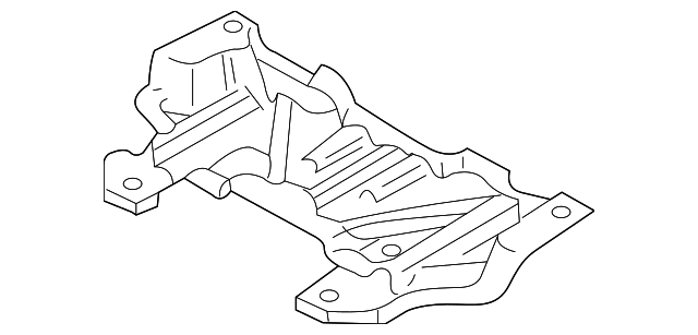 2003-2009 Nissan 350Z Radiator Support Splash Shield 75881-CD00A ...