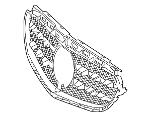 2014-2016 Mercedes-Benz Grille 212-885-14-00 | MB OEM Parts
