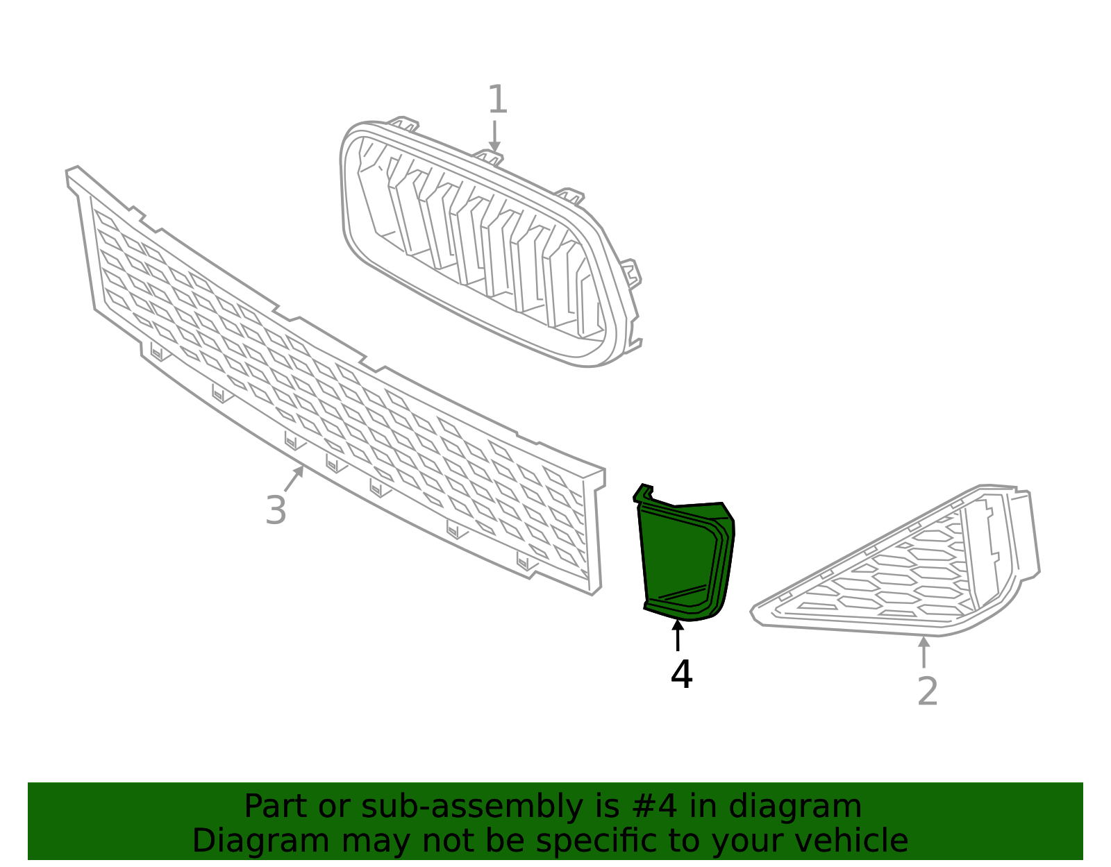 51118070322 - 2018-2019 BMW X2 Duct (51-11-8-070-322) | BMW of South ...