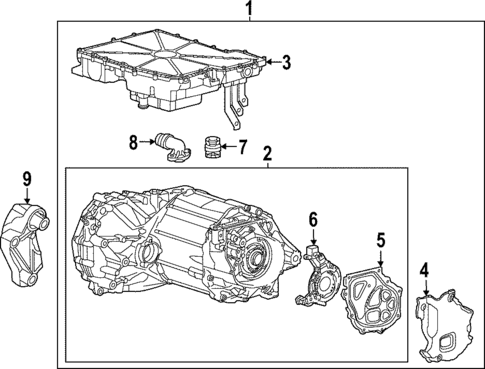 Traction Motor Components for 2022 Audi Q4 e-tron Sportback | Genuine ...