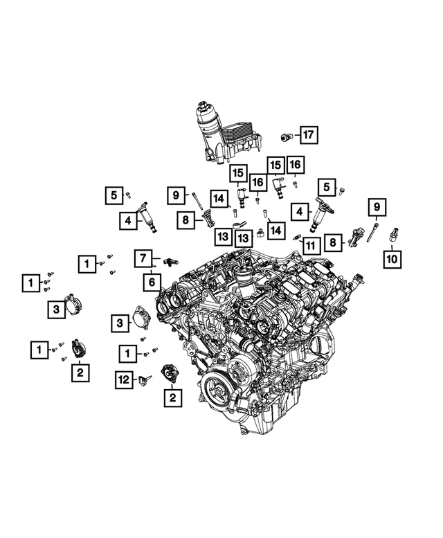 2011-2025 Mopar Camshaft Sensor 5149141AF | Wholesale MOPAR