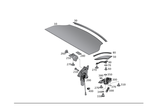 Hat Tray for 2015 Mercedes-Benz SLK350 | Mercedes-Benz USA Parts