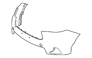 Toyota Cover Front Bumper L P Part# 521190e925 | Toyota Of Colorado ...