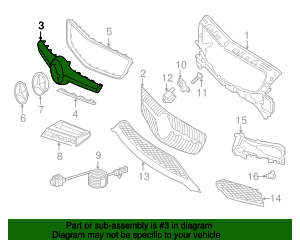 218-885-12-22 - Center Bar 2015-2018 Mercedes-Benz CLS 63 AMG® S ...