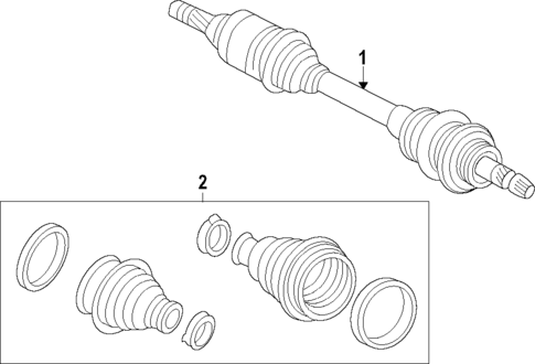 Axle Shafts & Joints for 2014 Ford Edge | Village Ford