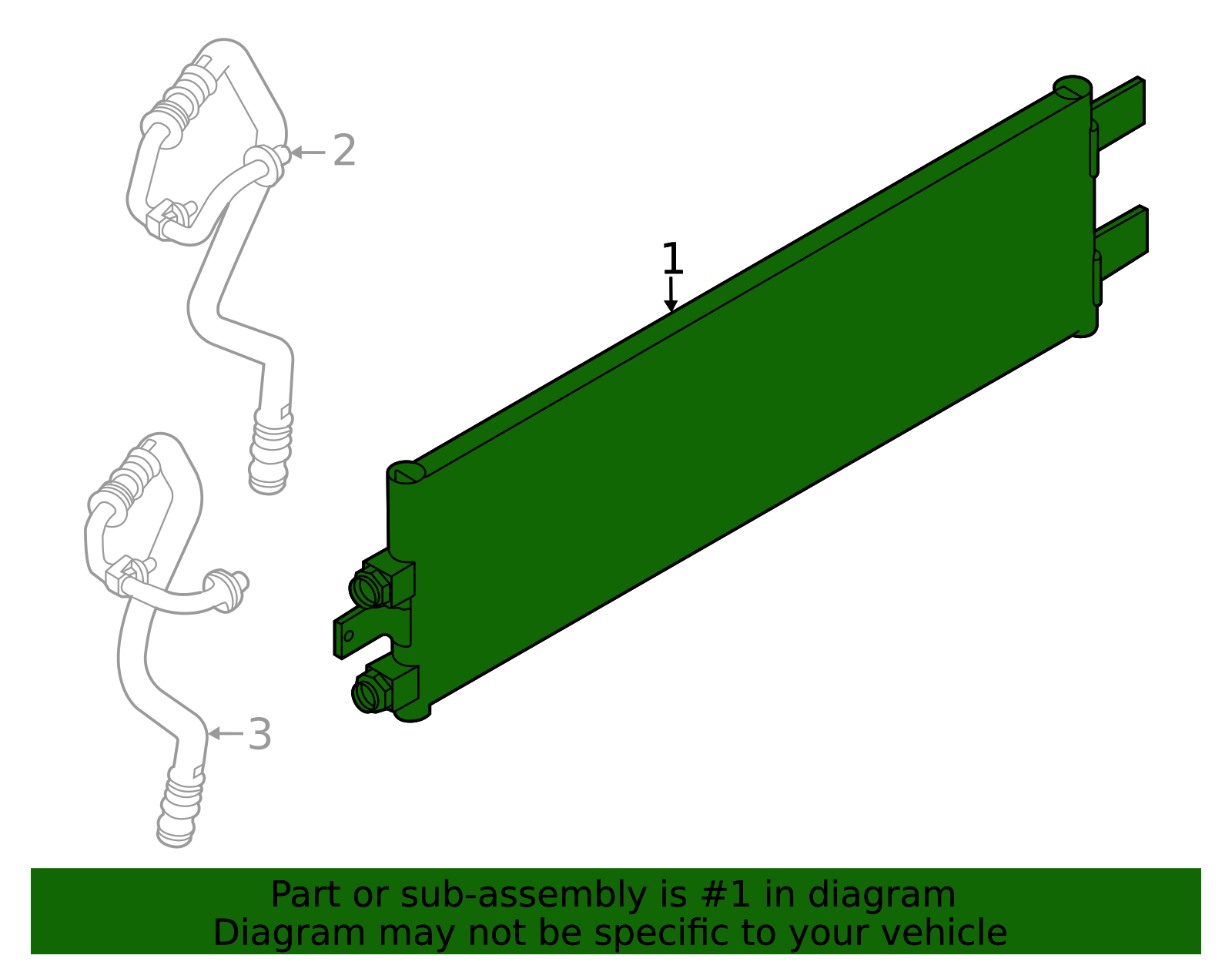 21606-9BT1B - Trans Cooler 2020-2025 Nissan Frontier | Nissan Parts ...