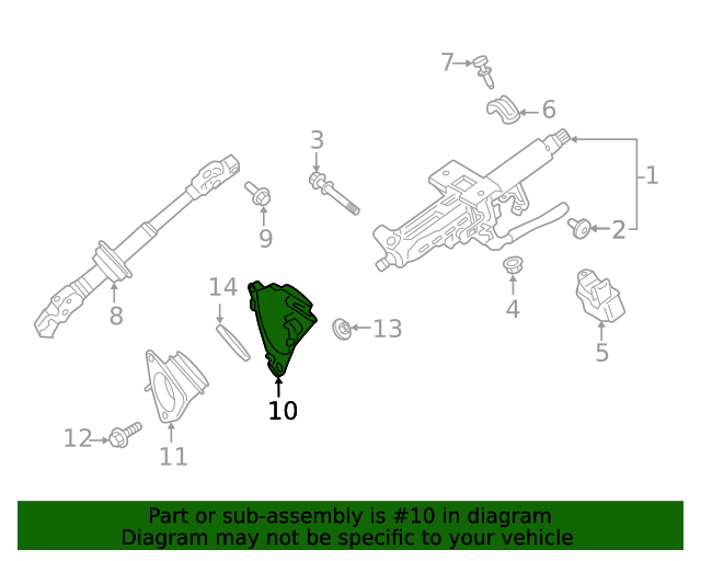 Ford Ranger Steering Column Diagram