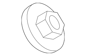 2000-2024 Toyota Upper Cover Retainer Clip 90467-06188 | Toyota Parts ...