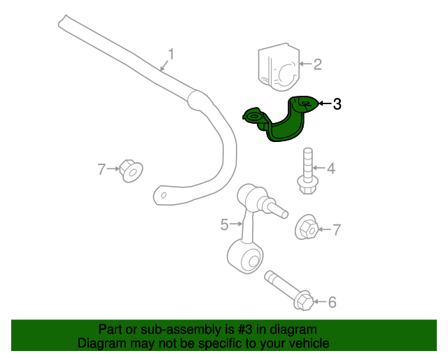 2018-2021 Toyota Bracket 48824-06040 | OEM Parts Online